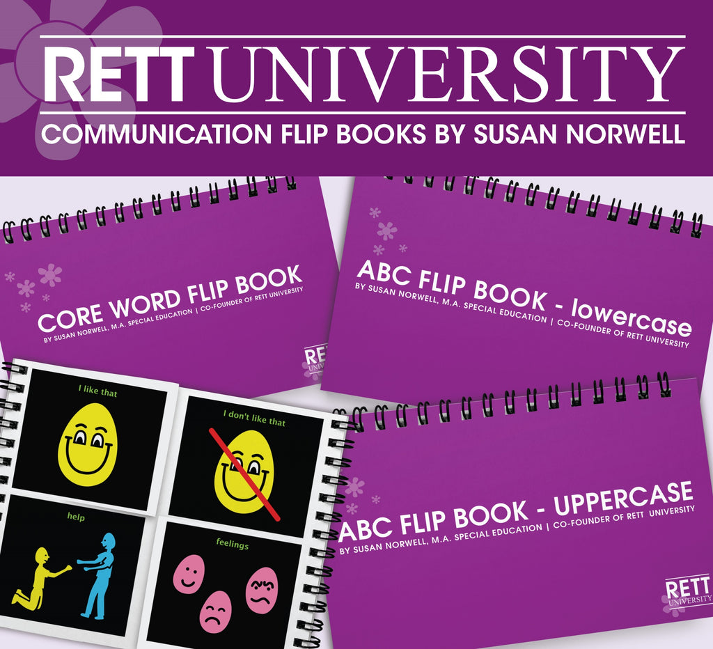 Rett U Communication Flip Books by Susan Norwell – GP2C Shop